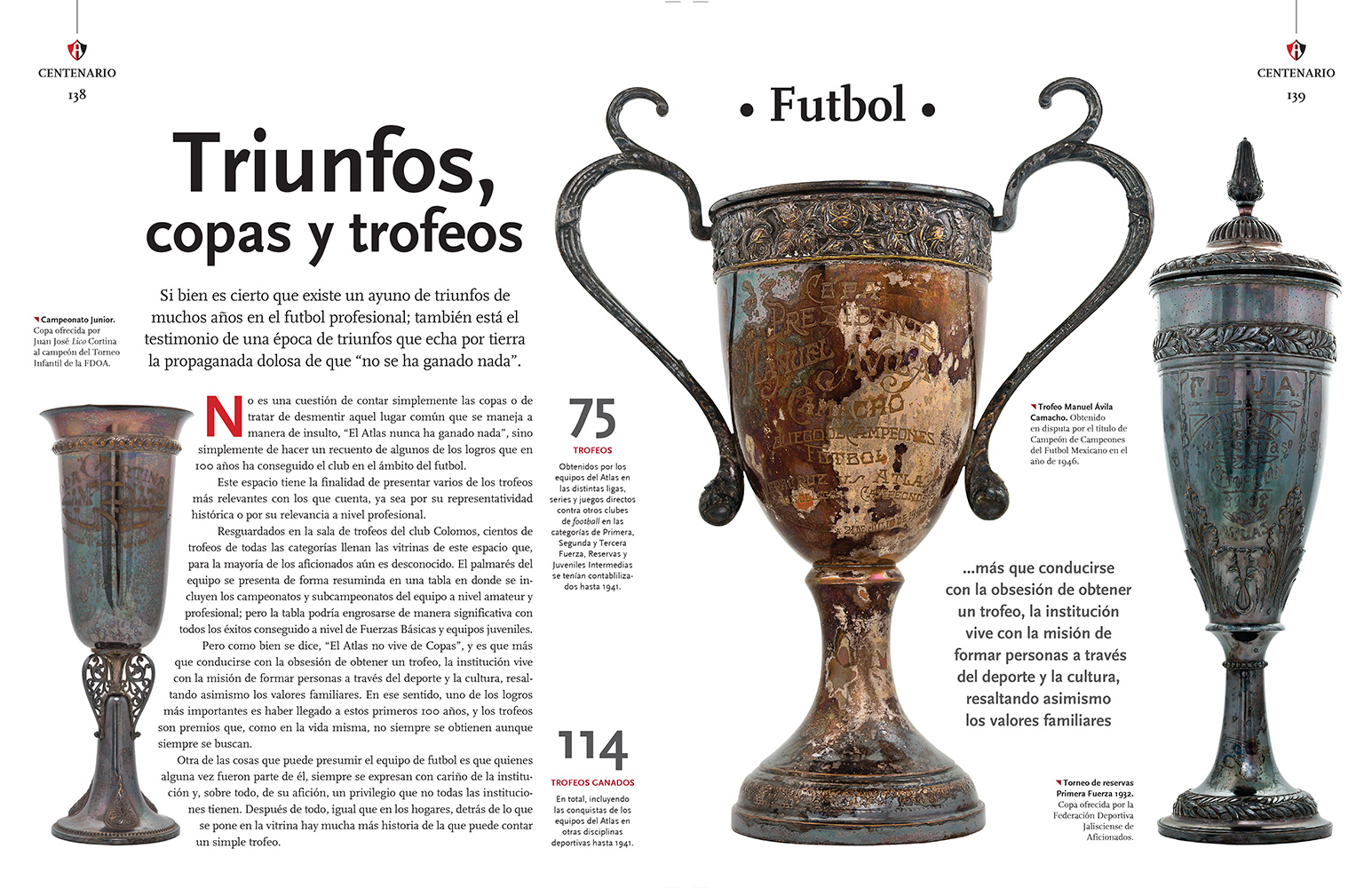 Club Atlas Centenario – Editorial Ilustra – Lo mejor de México